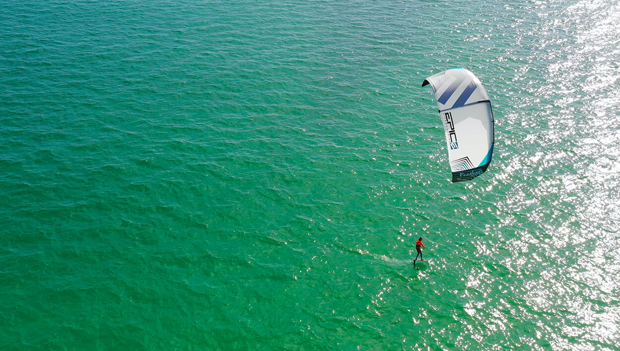 EPIC KITES KITEBOARDING | The Feather 11.5 Action