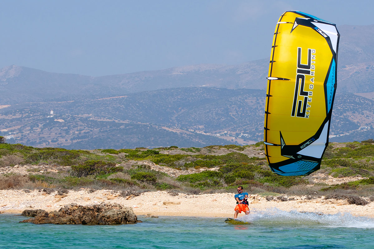 EPIC KITES KITEBOARDING | Photos | Greece Paros 2013