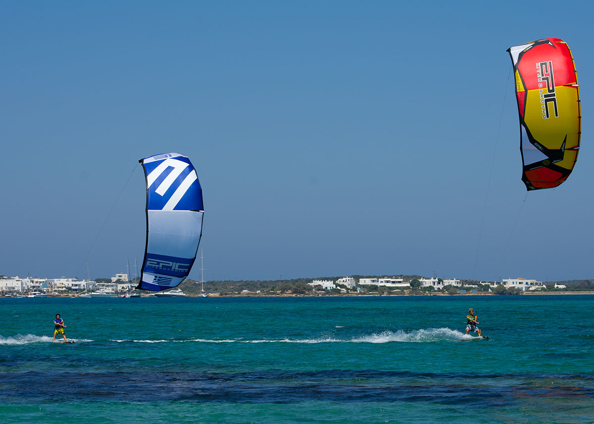EPIC KITES KITEBOARDING | Photos | Greece Paros 2014