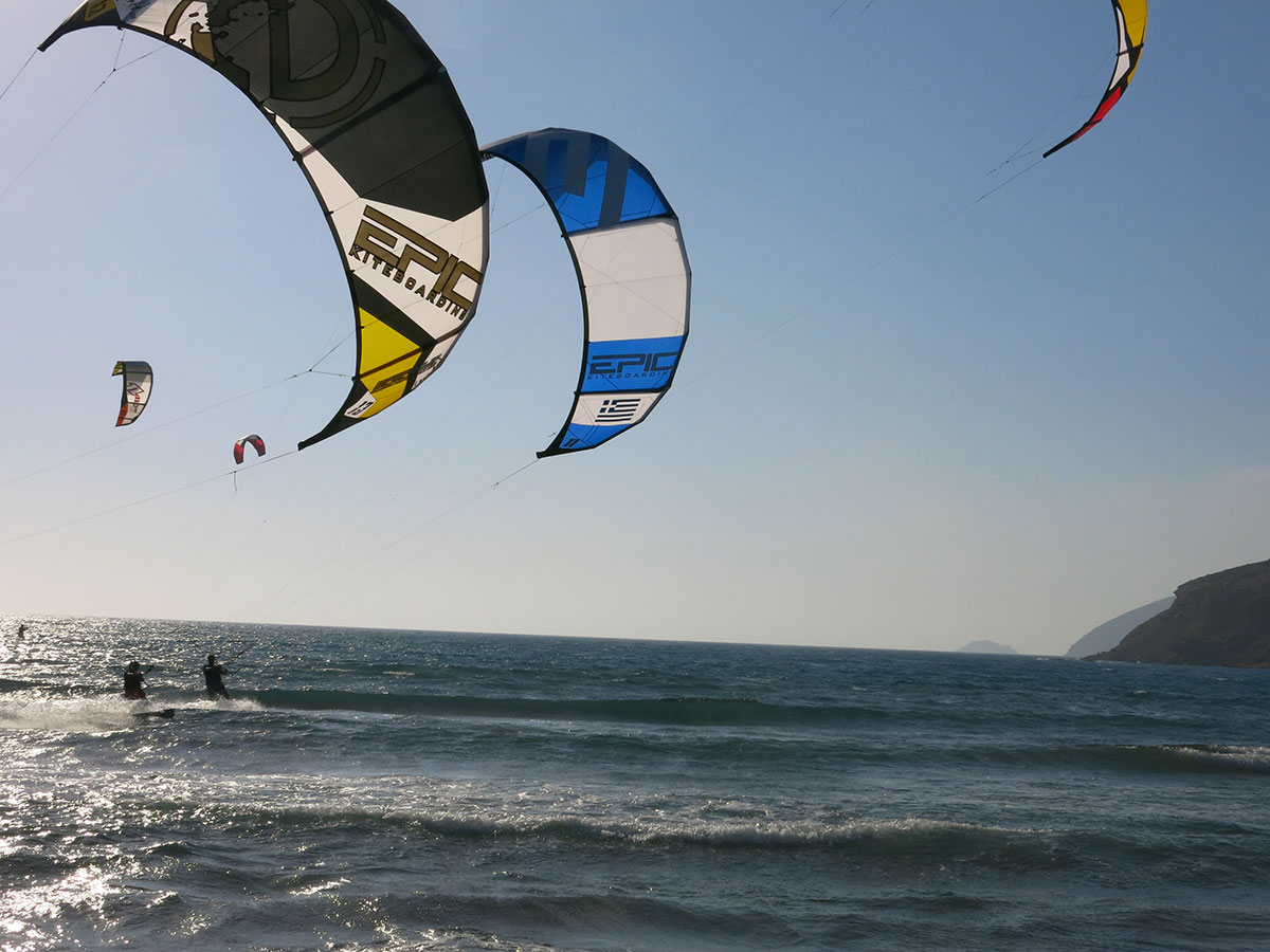 EPIC KITES KITEBOARDING | Photos | Greece Paros 2014