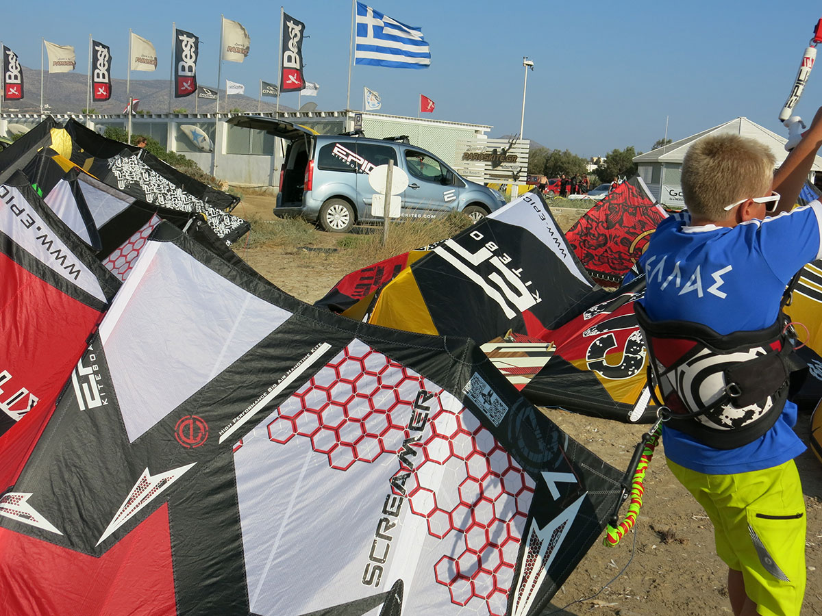 EPIC KITES KITEBOARDING | Photos | Greece Paros 2014