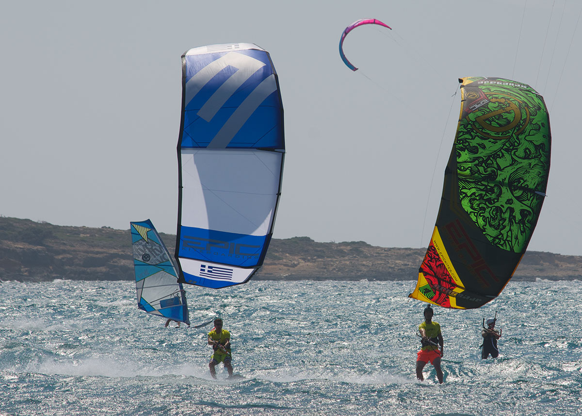 EPIC KITES KITEBOARDING | Photos | Greece Paros 2014