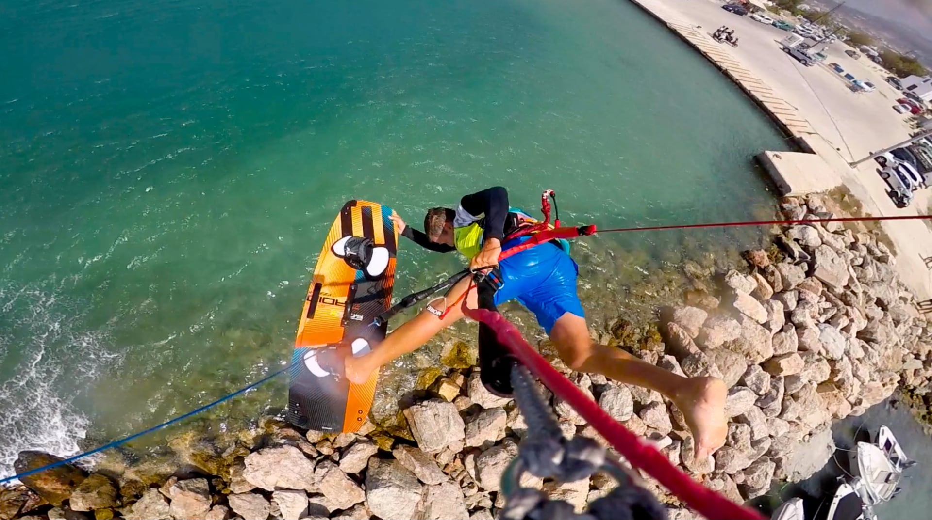 KITER HITTING BOAT VIDEO | BLOOPERS VIDEOS | EPIC KITES KITEBOARDING